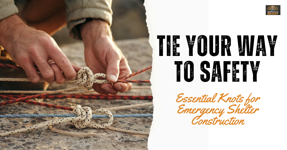 Tie Your Way to Safety: Essential Knots for Emergency Shelter Construction