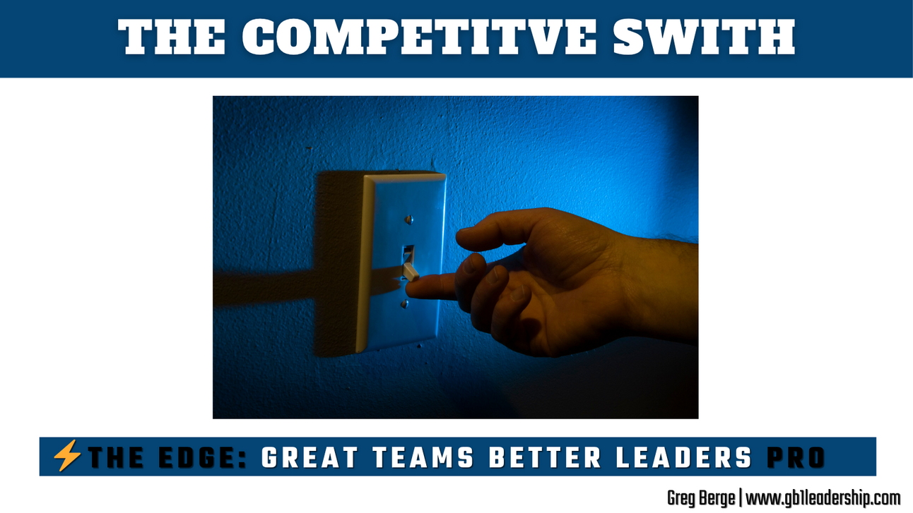 ⚡️ The EDGE: The Competitive Switch