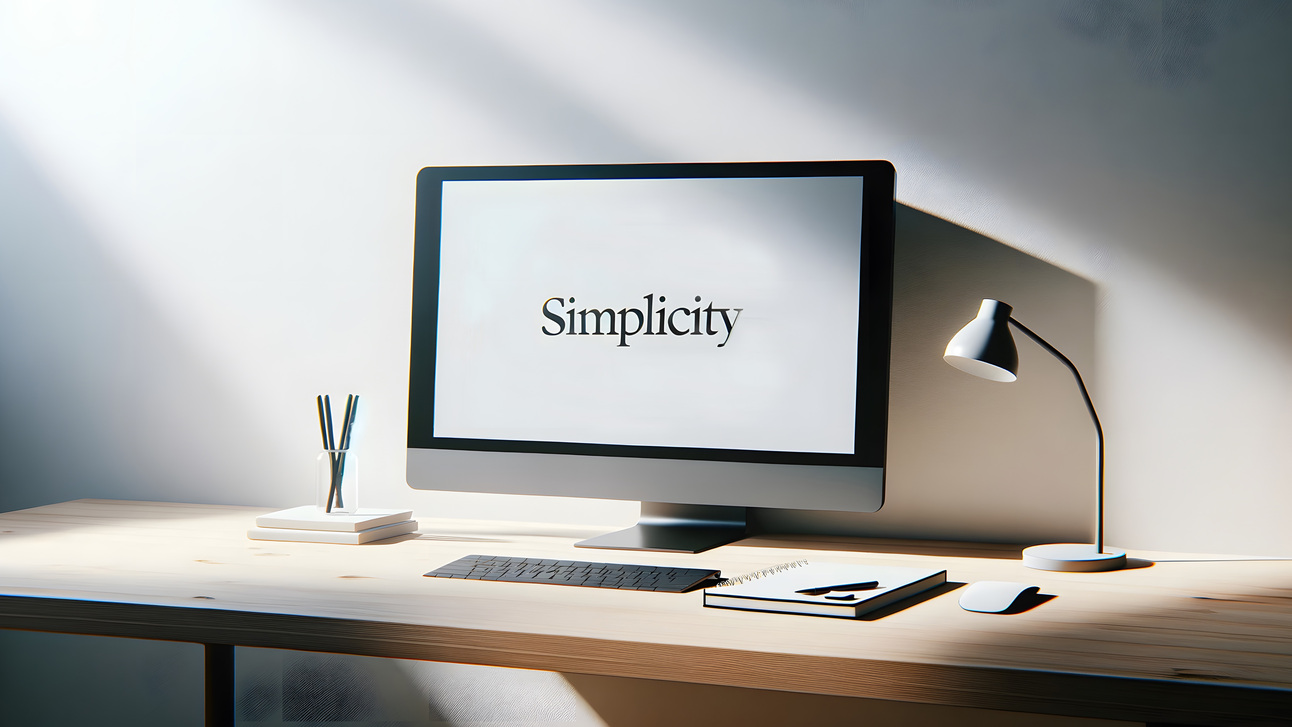 Strive for Simplicity