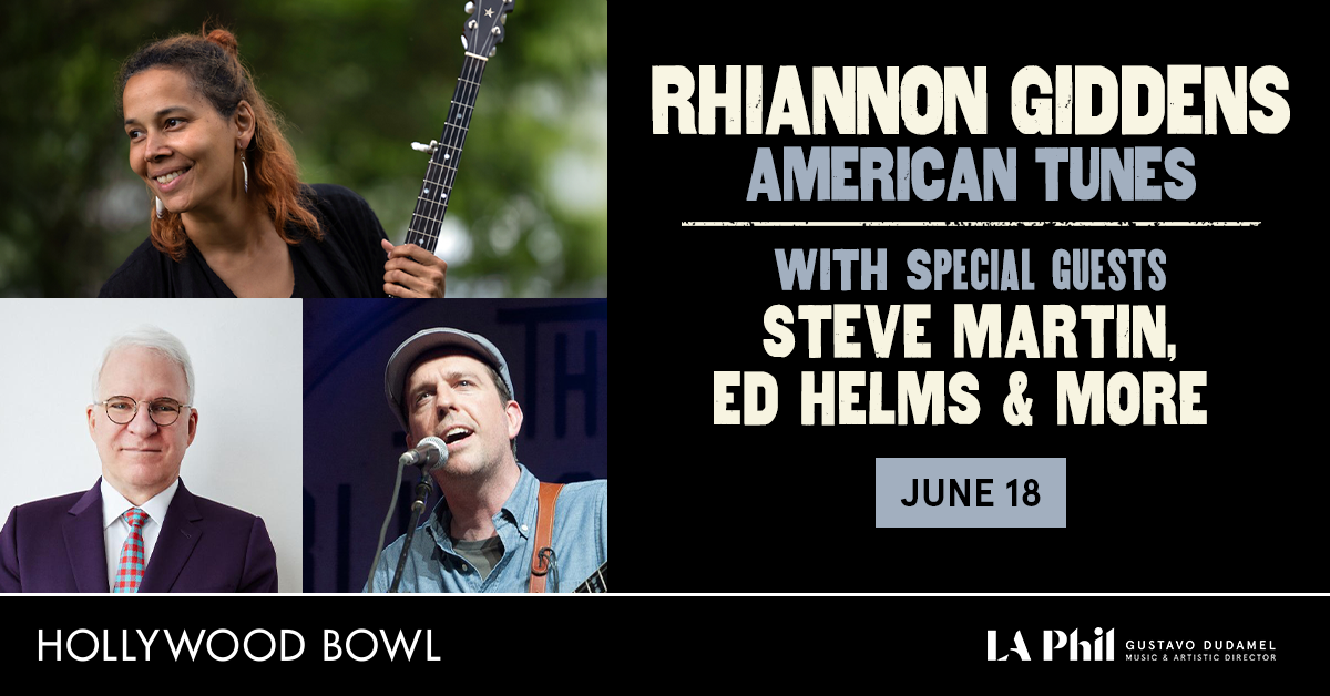 Rhiannon Giddens with Steve Martin, Ed Helms and more, next week at the ...