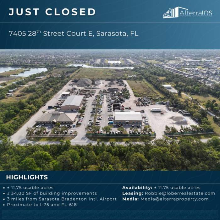 Alterra buys 11.75 acre IOS in Sarasota, FL | IOS List