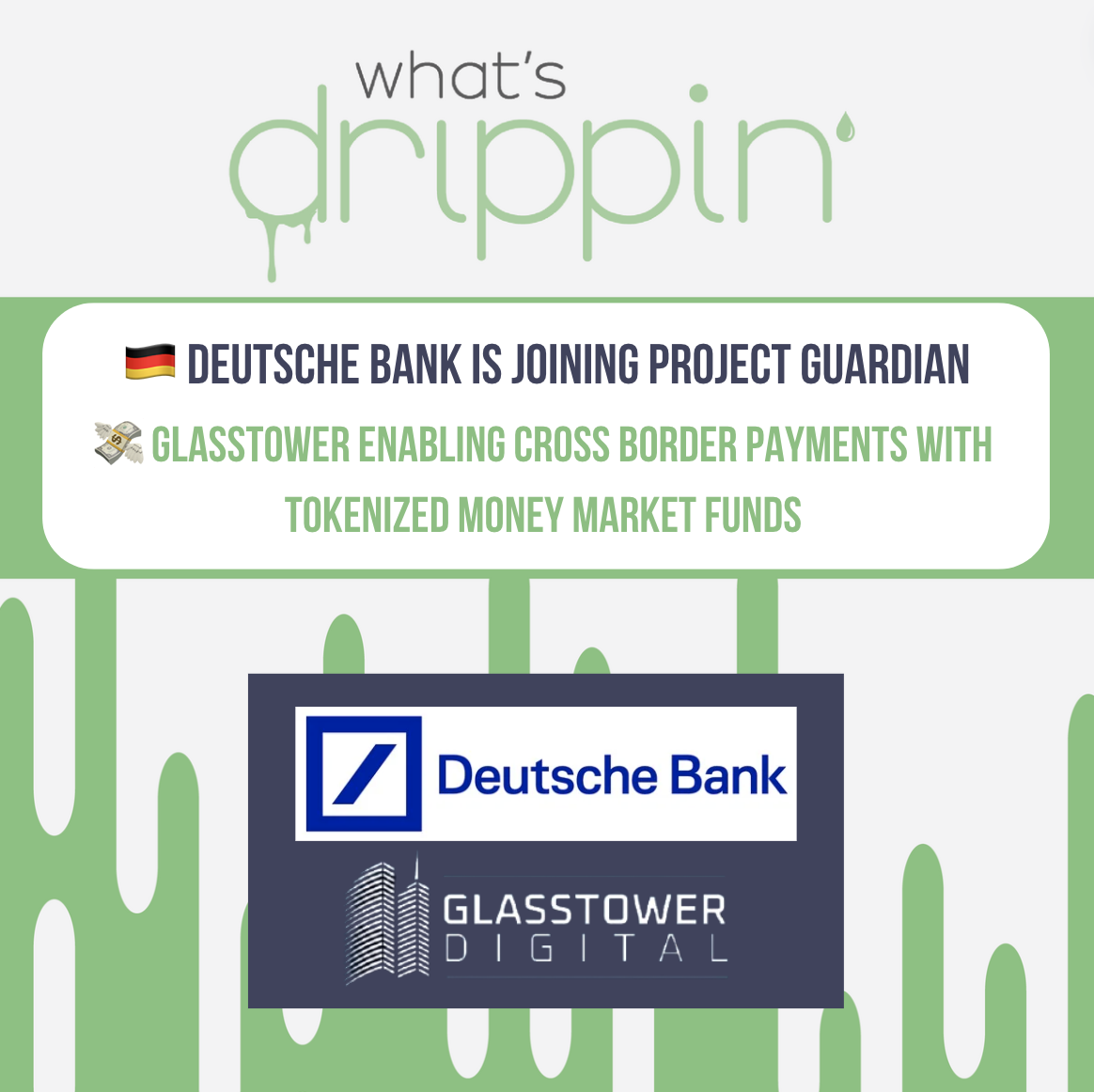 New Project Guardian Entrant and Tokenized MMFs for Payments