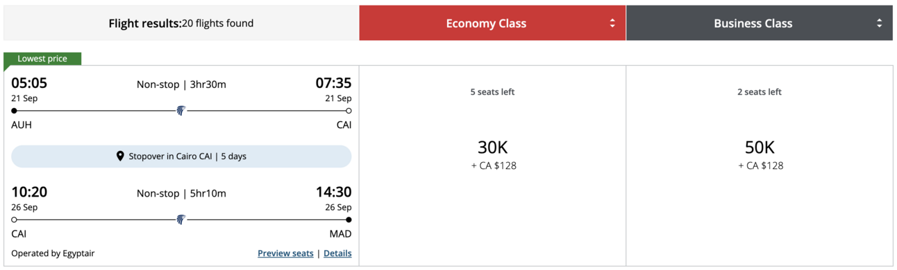️ How to book a stopover for just 5,000 points