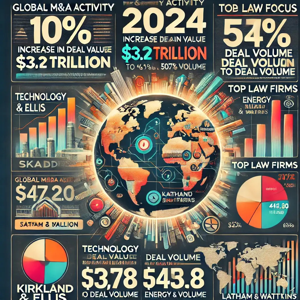 Kirkland tops global 2024 M&A rankings ahead of Skadden