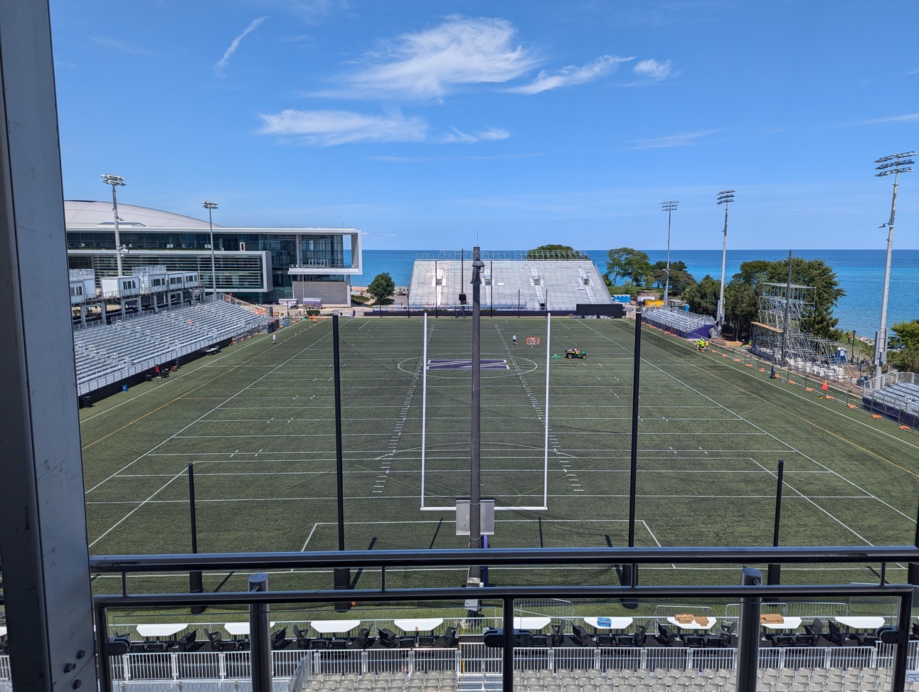 Northwestern's temporary lakefront football stadium, explained: