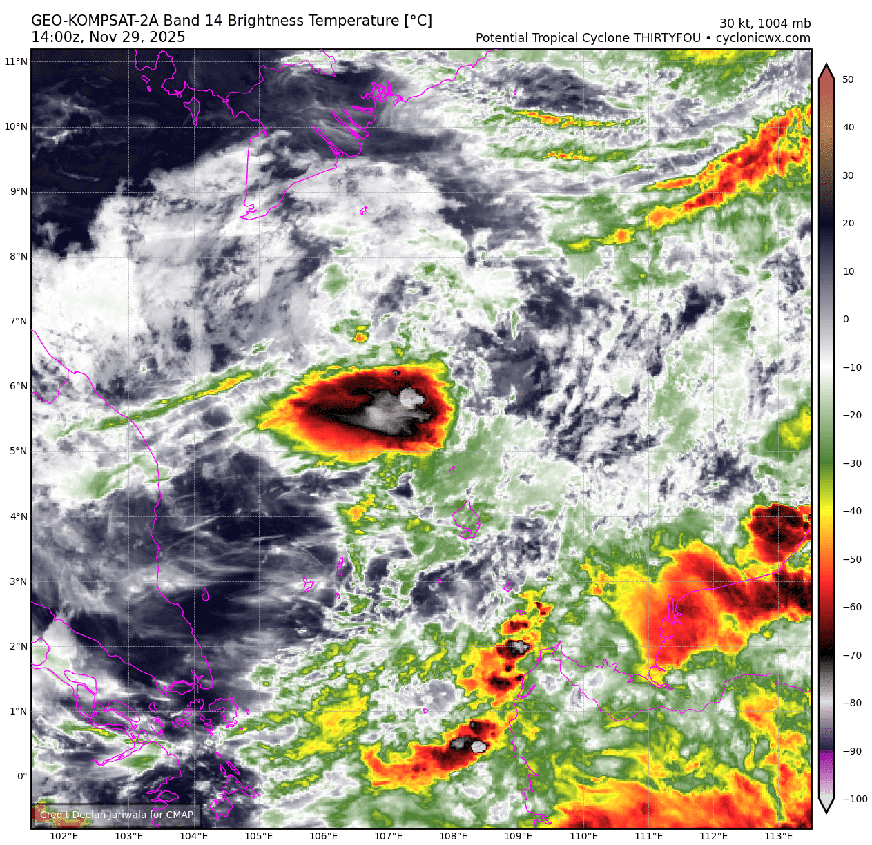 Tropical Depression Senyar (34W) – Tropical Cyclone Advisory #5: 1500 ...