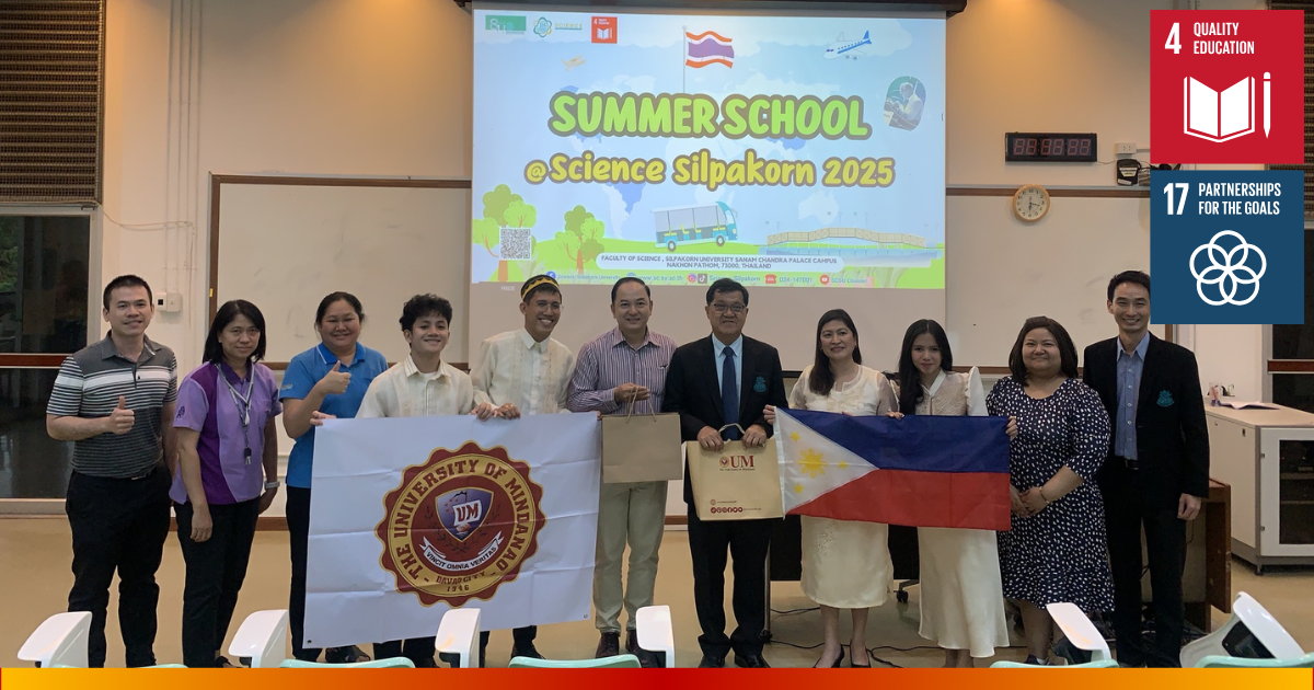 UM Biology Students Join Microbiology Class at Thailand University
