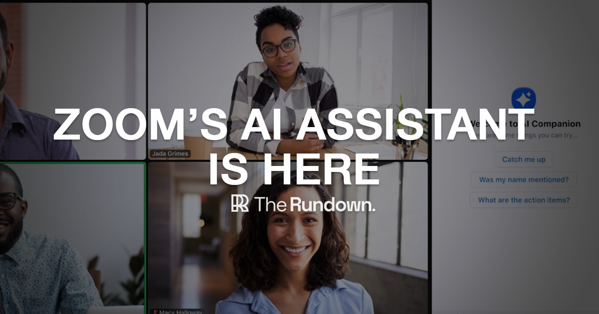 🤖 Zoom's new AI assistant
