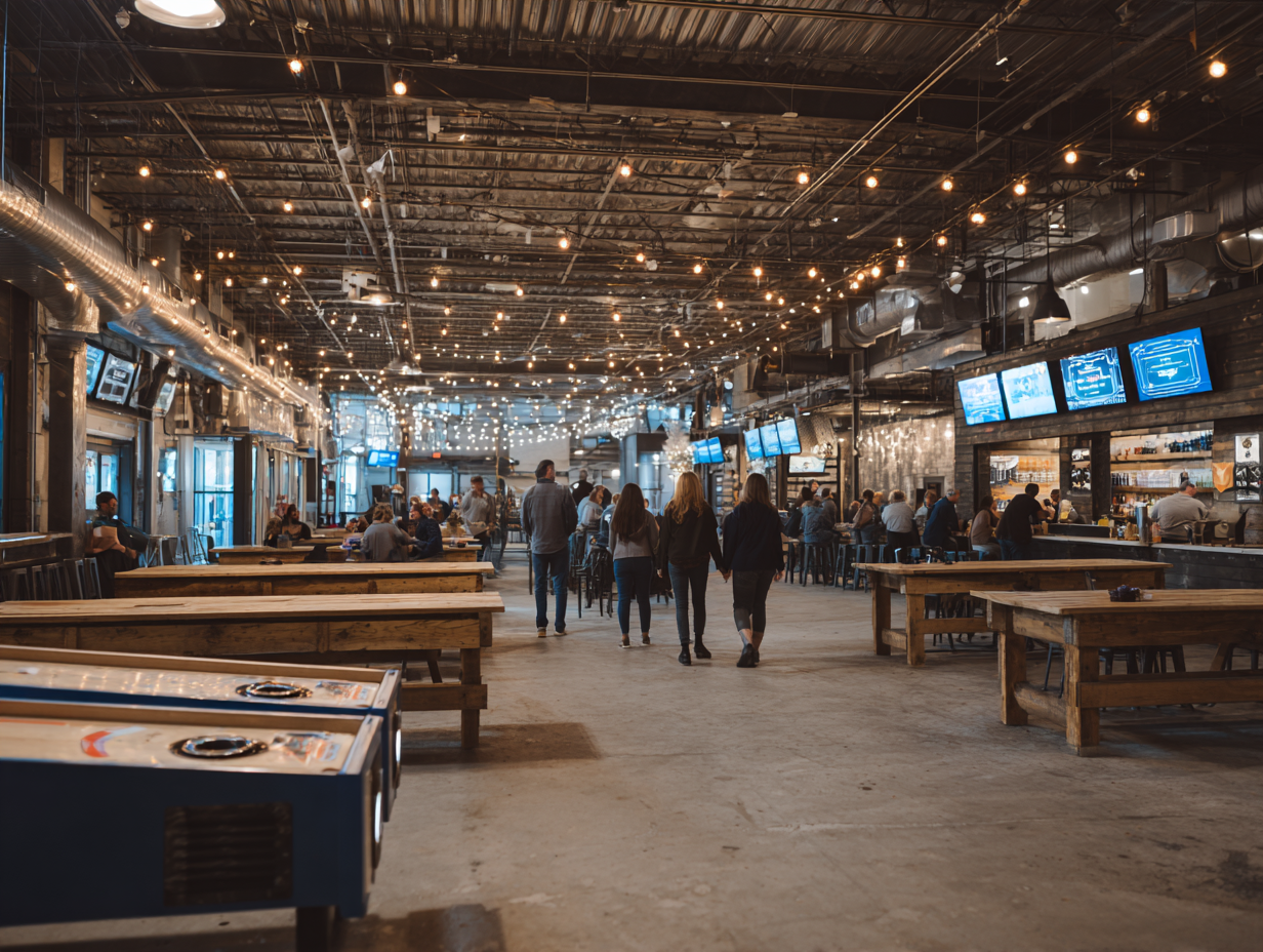 Brew Works North Opens with Games, Beer, and No Children