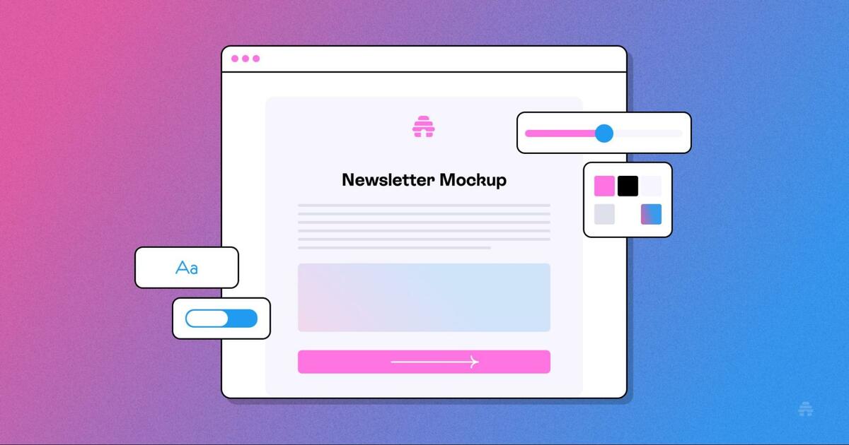 Boost Subscriber Engagement With a Powerful Newsletter Mockup