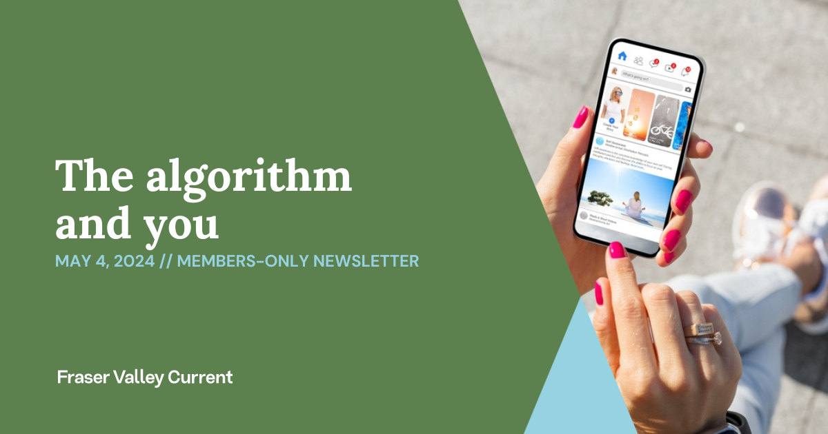 FVC Weekend Edition—Your algorithm and you