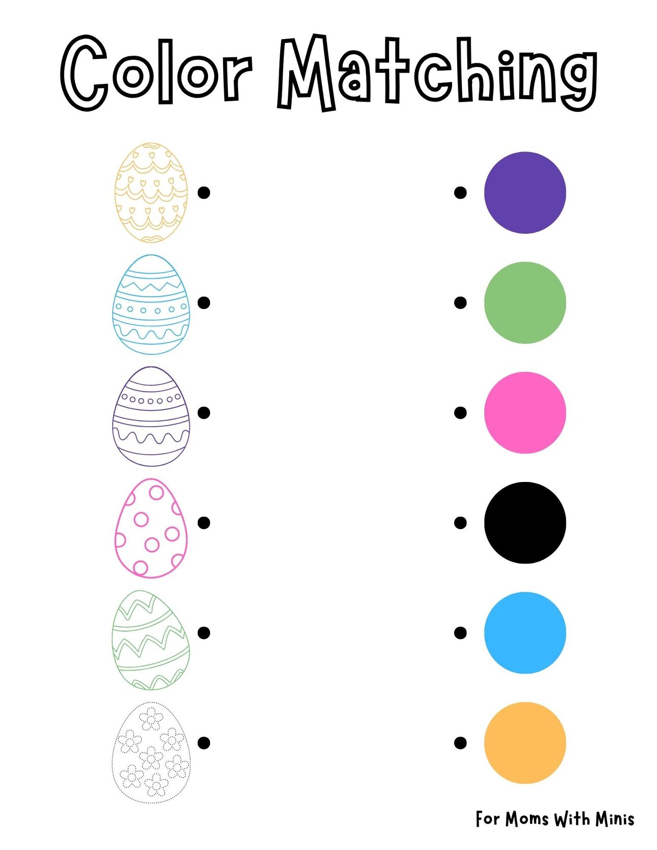 Easter Egg Color Matching