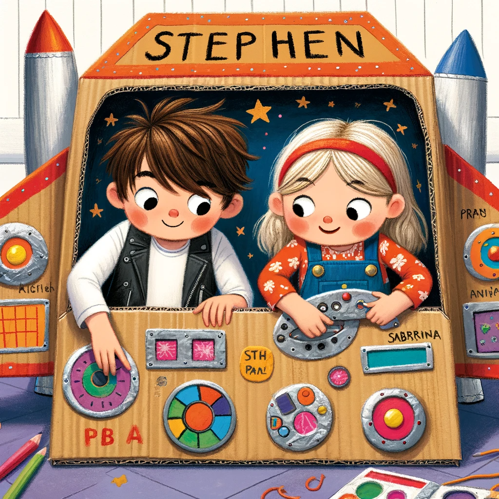 😴 Story Time! A Brother and Sister Build A Rocketship (1/7) by StoryMate