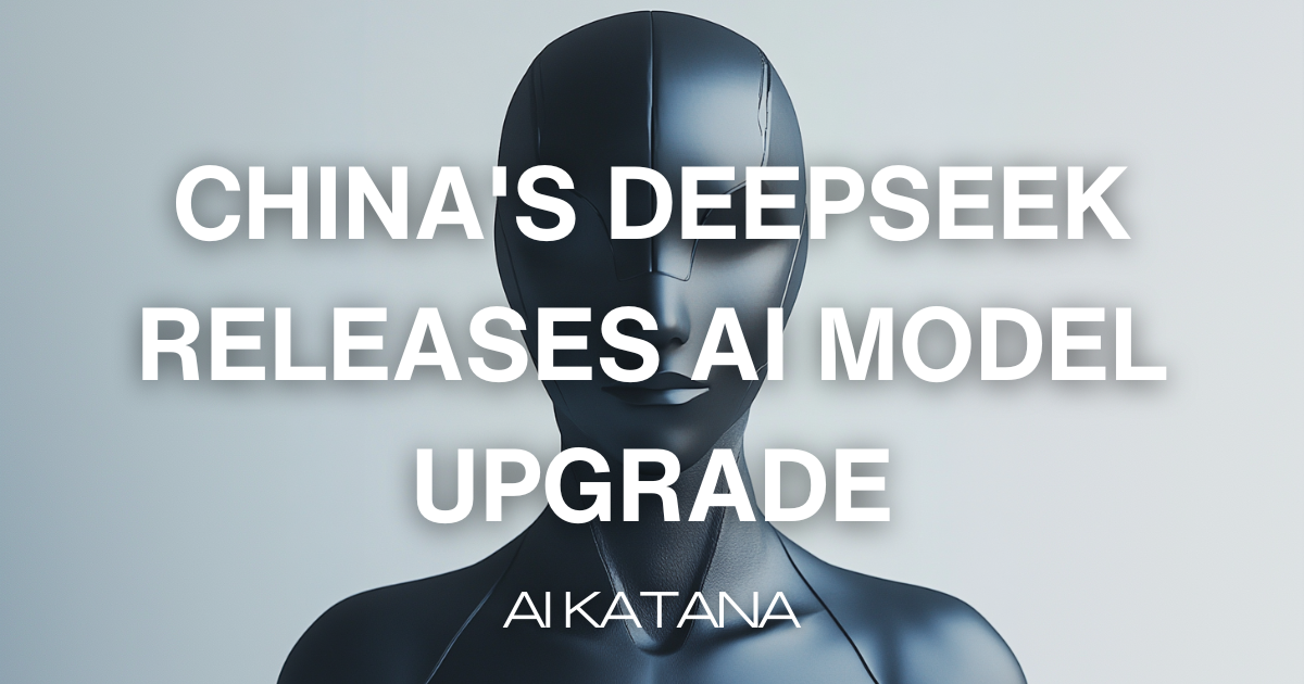 China's DeepSeek releases AI model upgrade