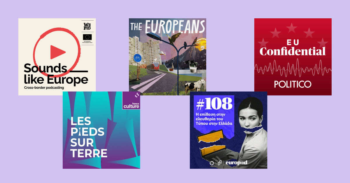 Podcast Recommendations from Europe | European Stories🇪🇺