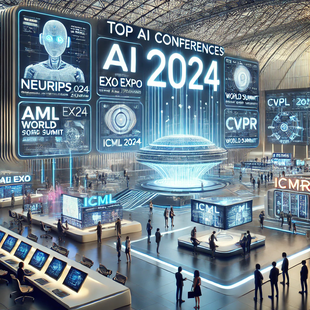 Top AI Conferences to Attend in 2024
