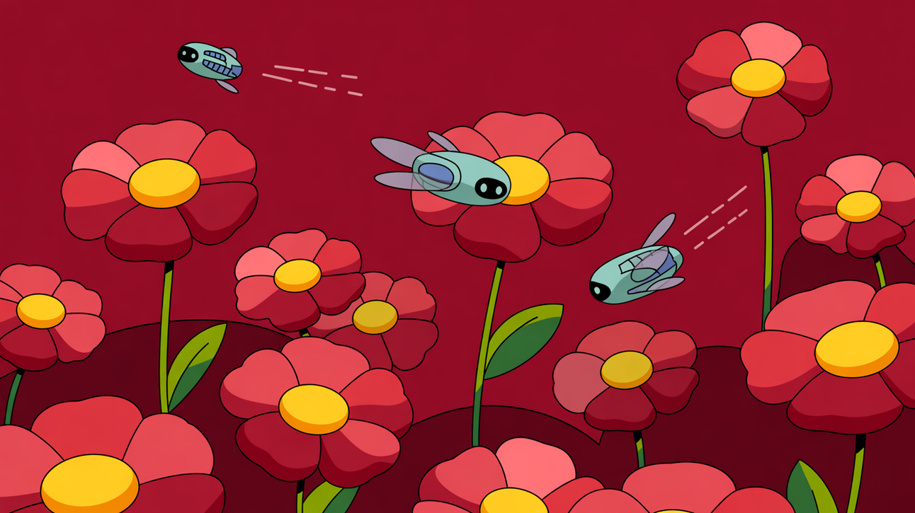 World's smallest wireless flying robot