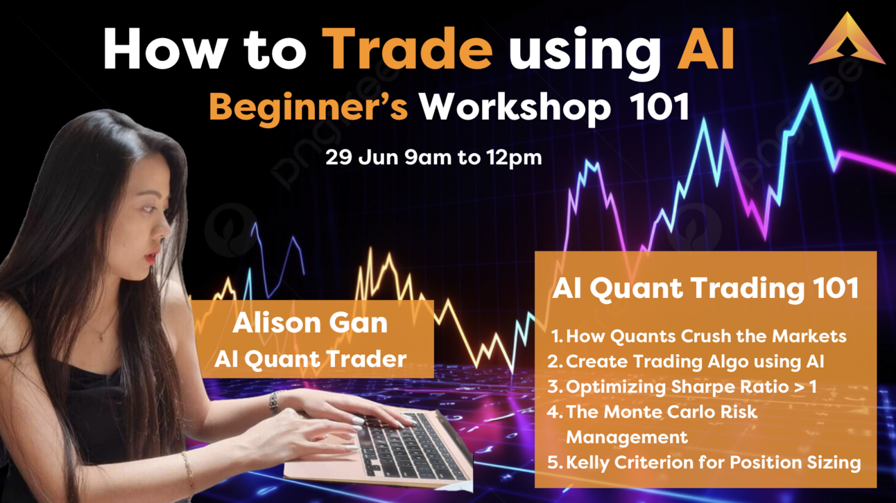 [Free] AI Trading 101 Workshop - Use AI to predict and beat the market