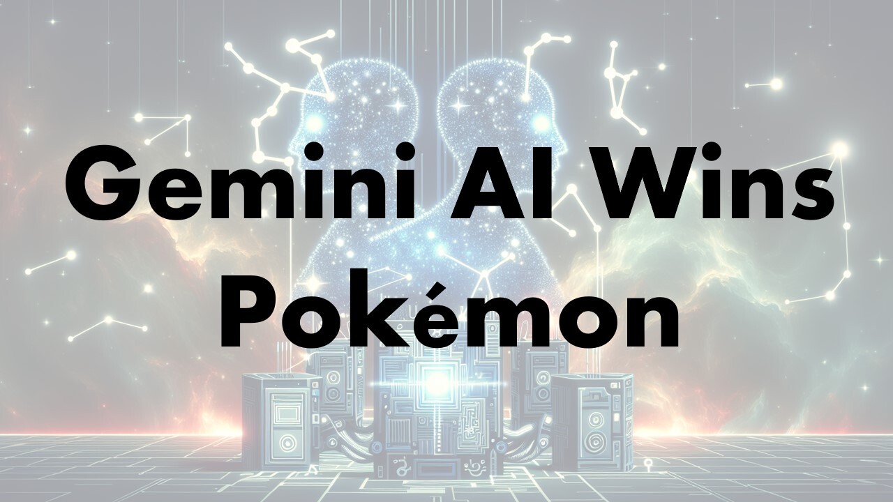 Gemini AI Beats Pokémon