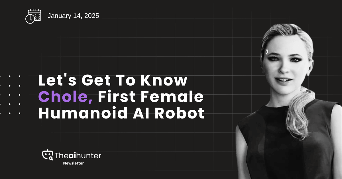 Let's Get To Know Chole, First Female Humanoid AI Robot