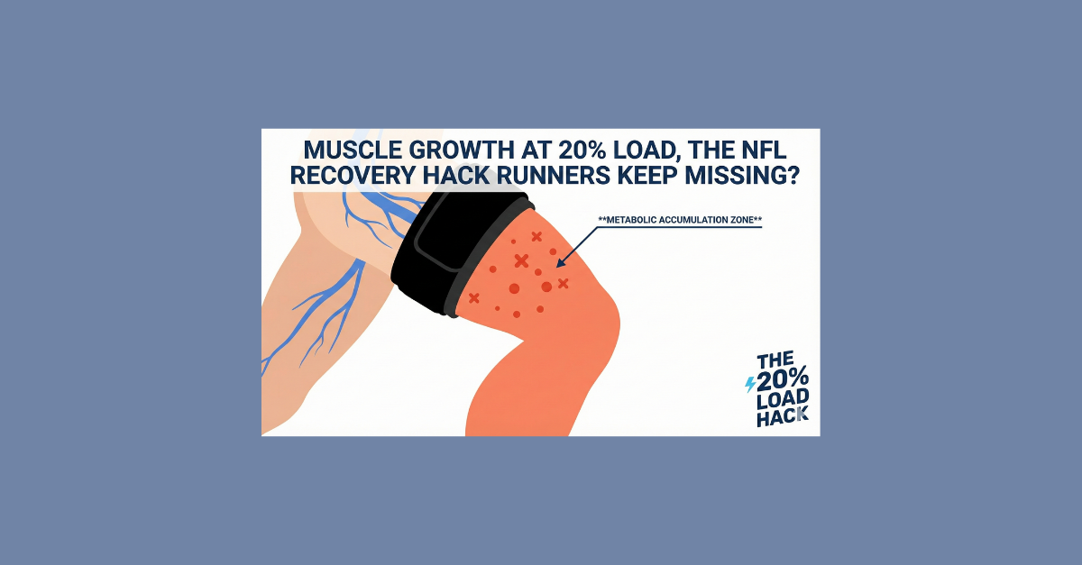 🏃‍♂️ Blood Flow Restriction: NFL's 20% Load Muscle Growth Secret 💪