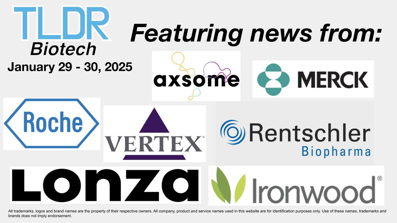 Biotech & Pharma Updates | January 29 - 30, 2025