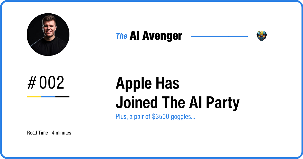 Apple Has Joined The AI Party
