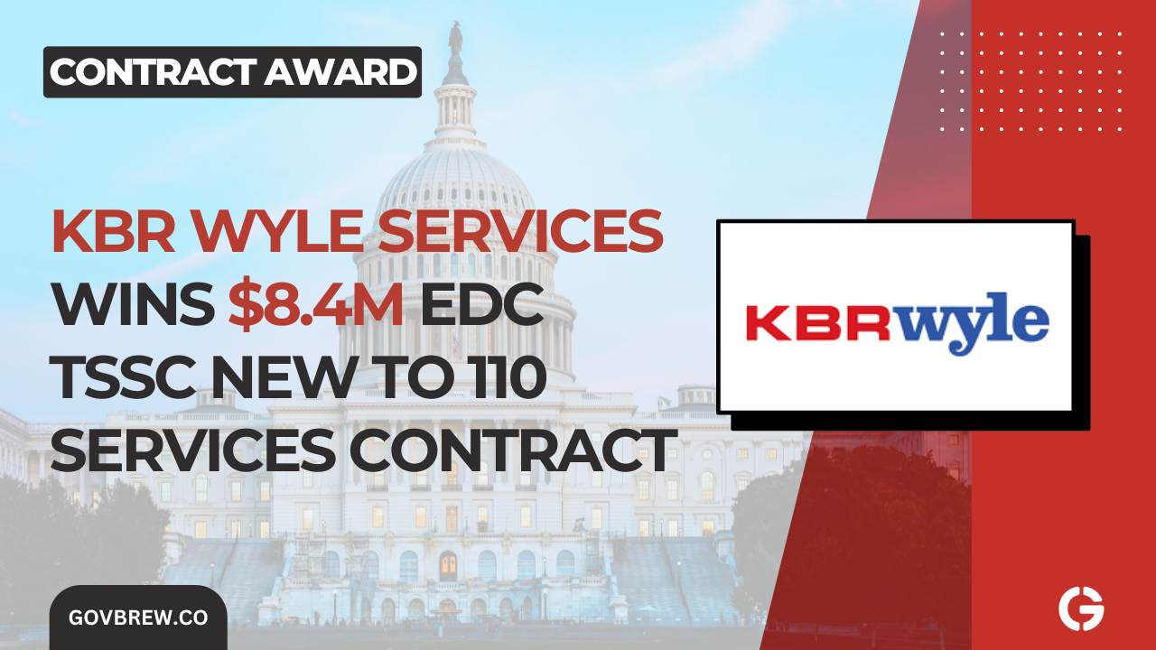KBR Wyle wins $8.4 Million Eros Data Center TSSC New to 110 Services ...