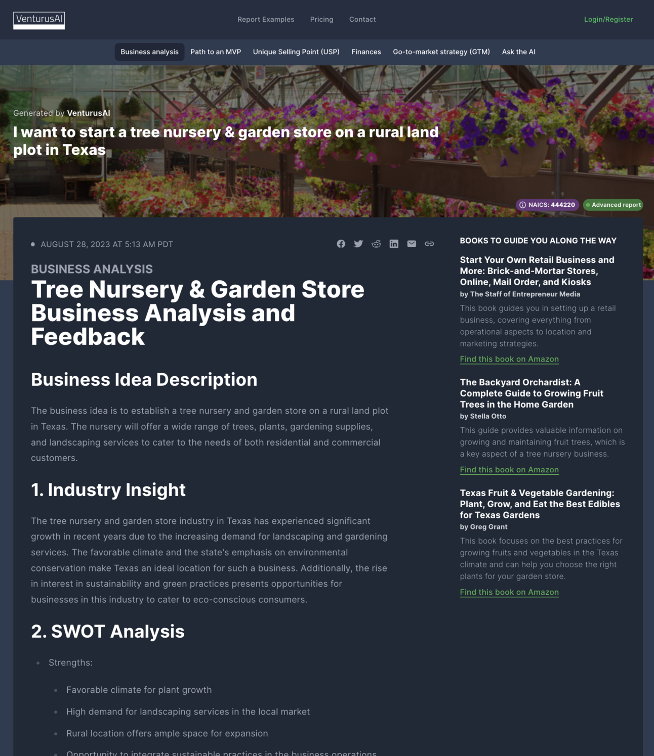 VenturusAI: Turn your business idea into reality