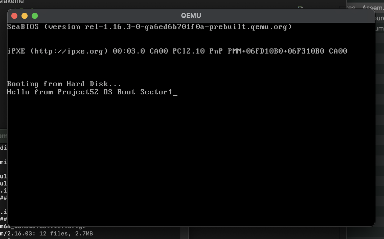 Writing a 512-Byte Boot Sector OS in x86 Assembly from Scratch