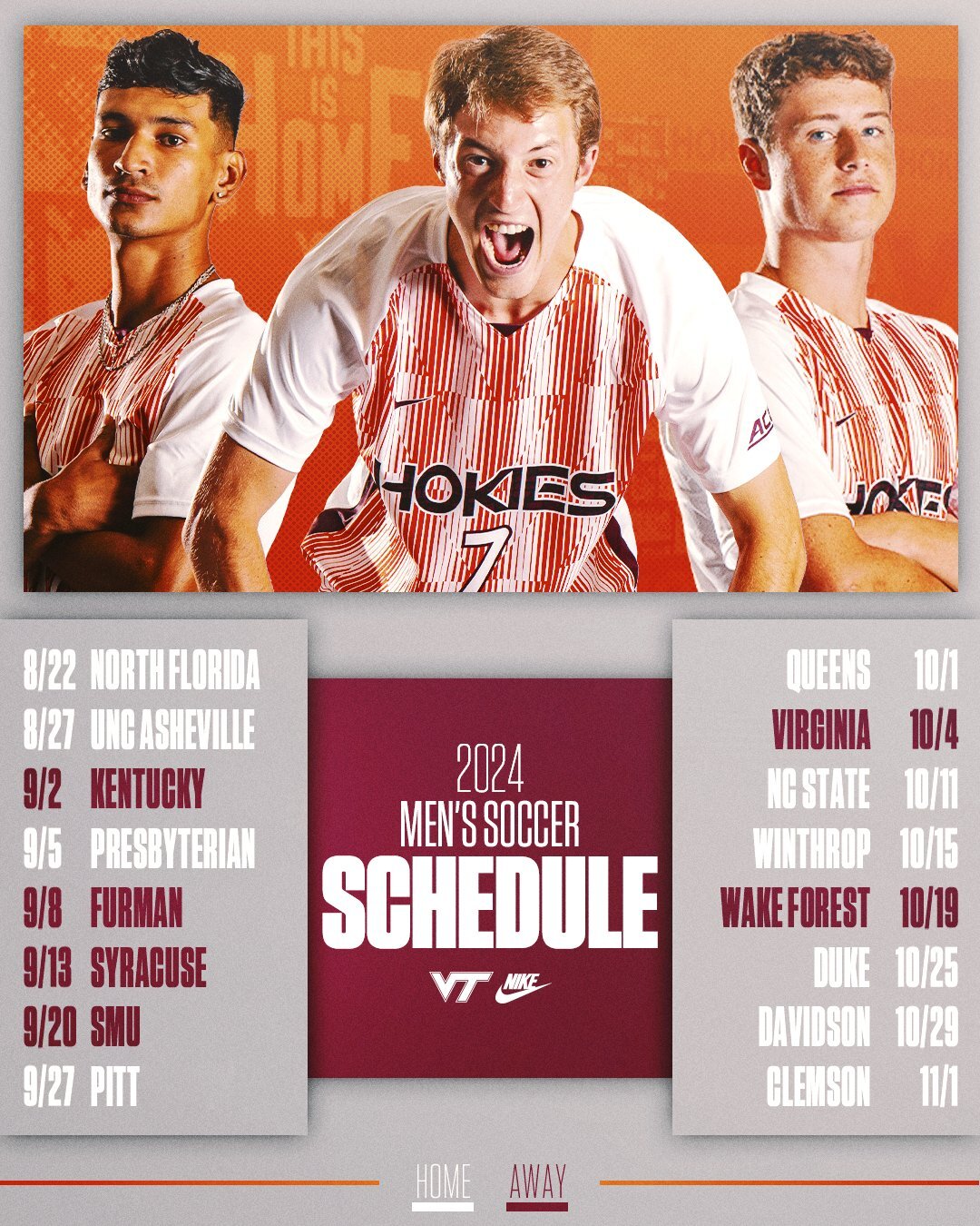 Inside HokieSports: Men's Schedule Released