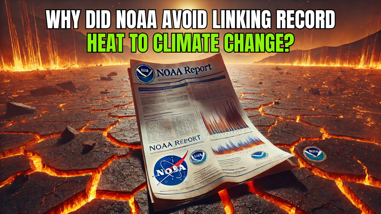 🌱 Why Did NOAA Avoid Linking Record Heat to Climate Change? 🌍🔥🤔