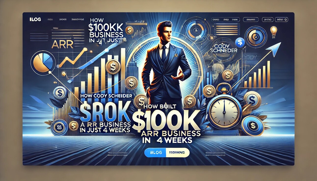 How Cody Schneider Built a $100K ARR Business in Just 4 Weeks