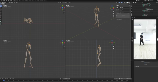 New FREE AI motion capture plugin for Blender.