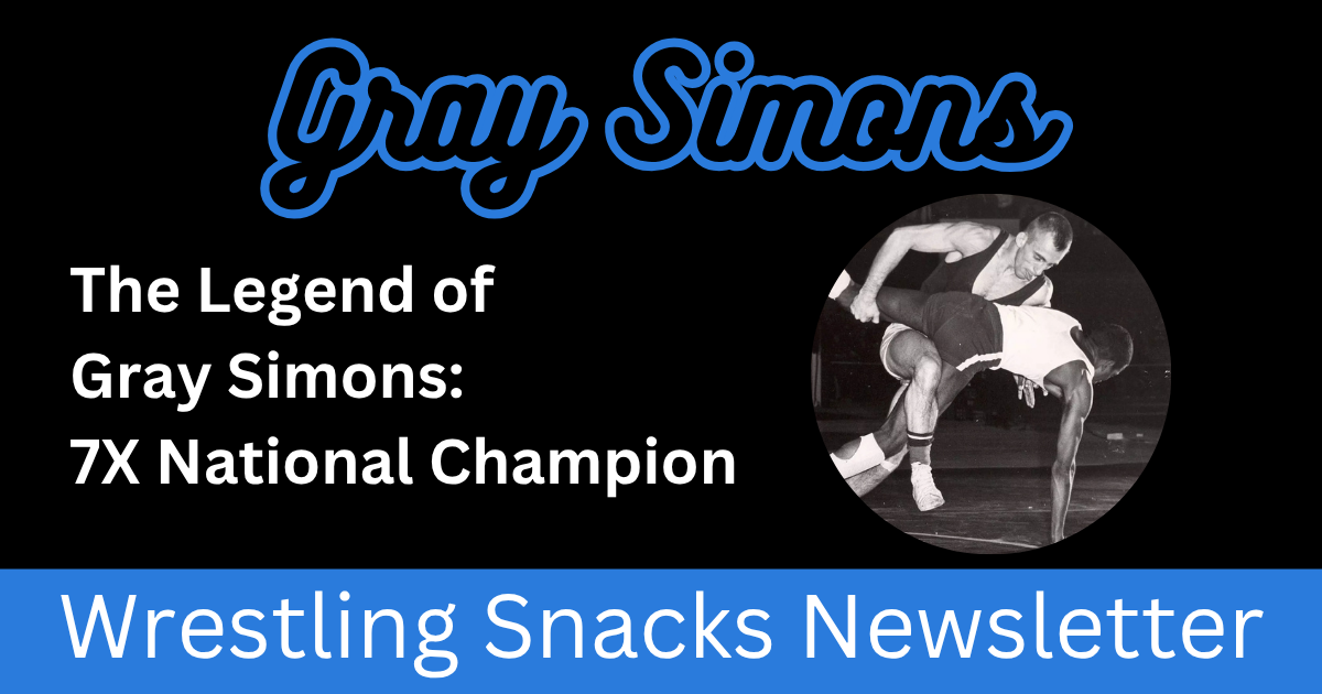 🤼 The Legend of Gray Simons: 7X National Champion