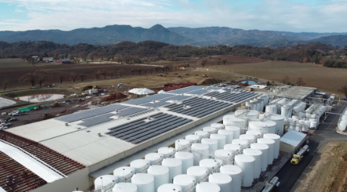 Wastewater treatment problems at massive Hopland wine production ...