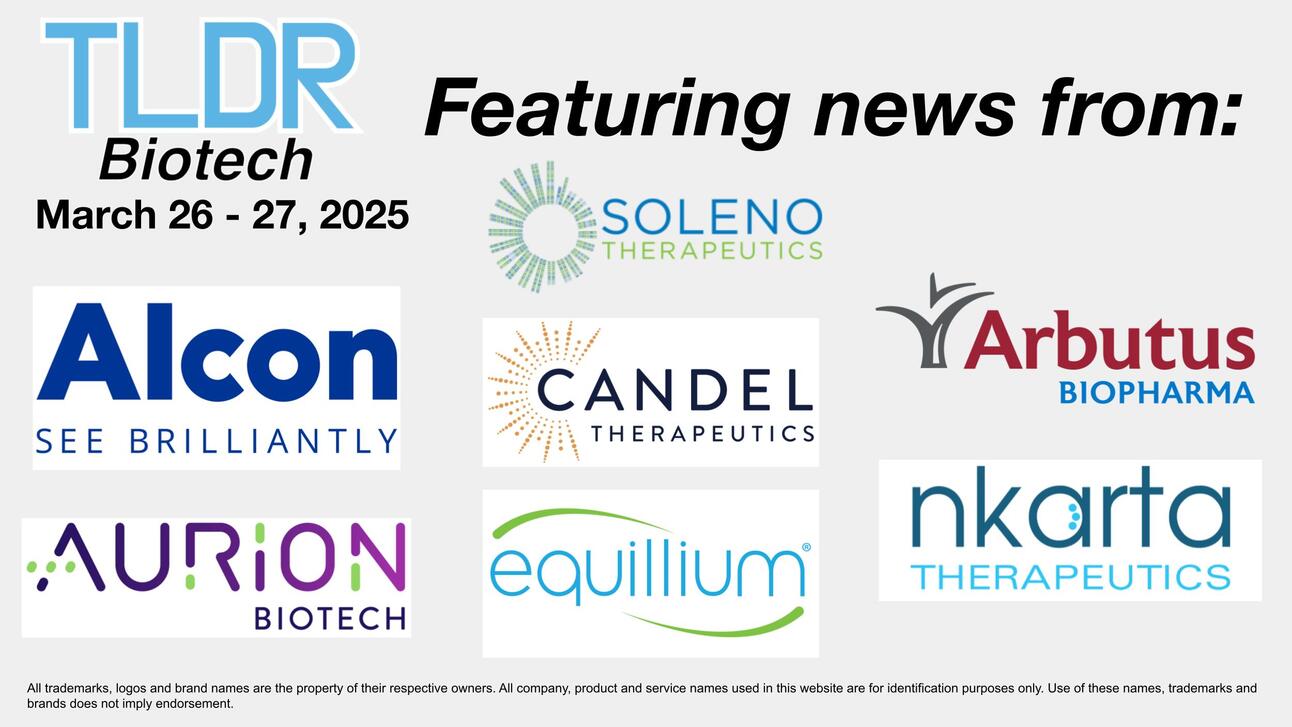Biotech & Pharma Updates | March 26 - 27, 2025