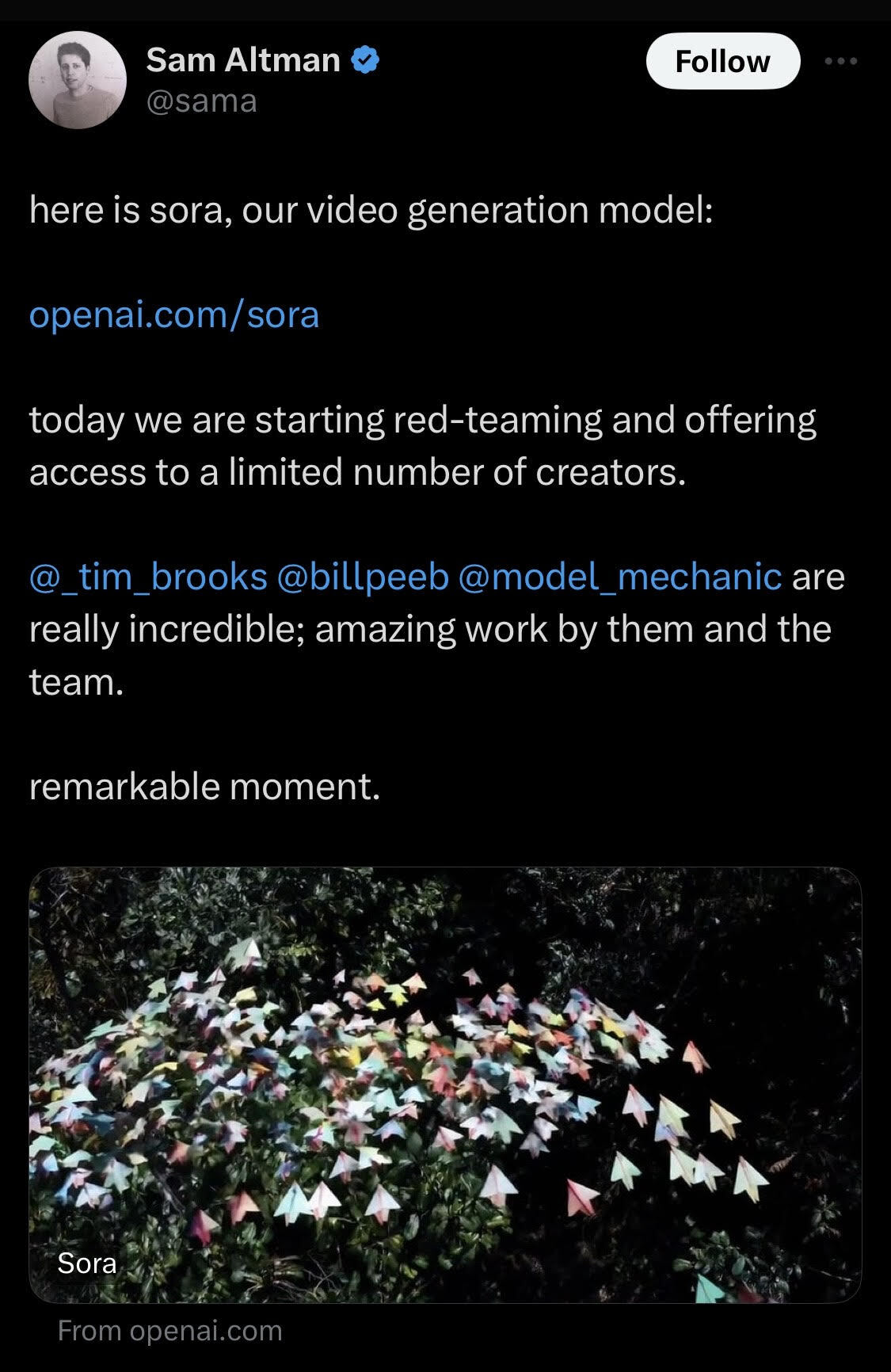 OpenAI's Sora transforms AI prompts into stunningly reali