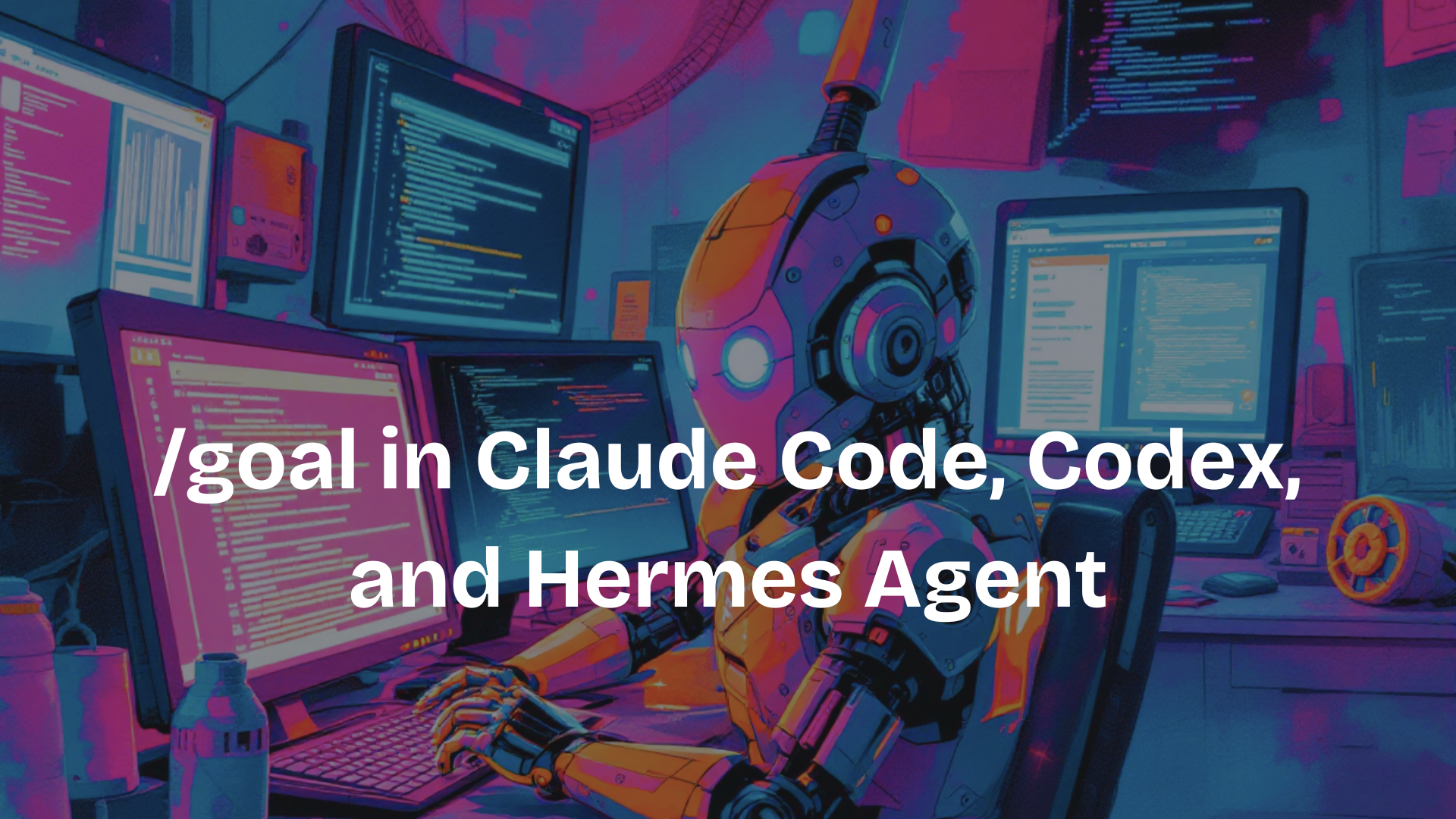 /goal in Claude Code, Codex, and Hermes Agent
