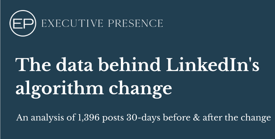 EP #002: The data behind LinkedIn's algorithm change
