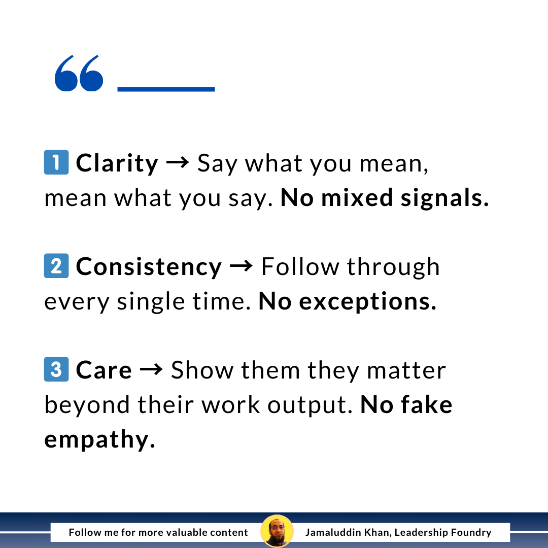 The Silent Killer of Great Teams? Lack of Trust.