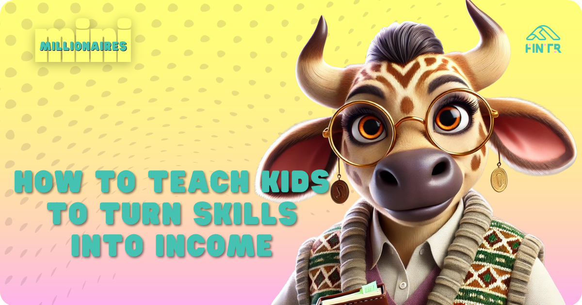 How to teach kids to turn skills into income