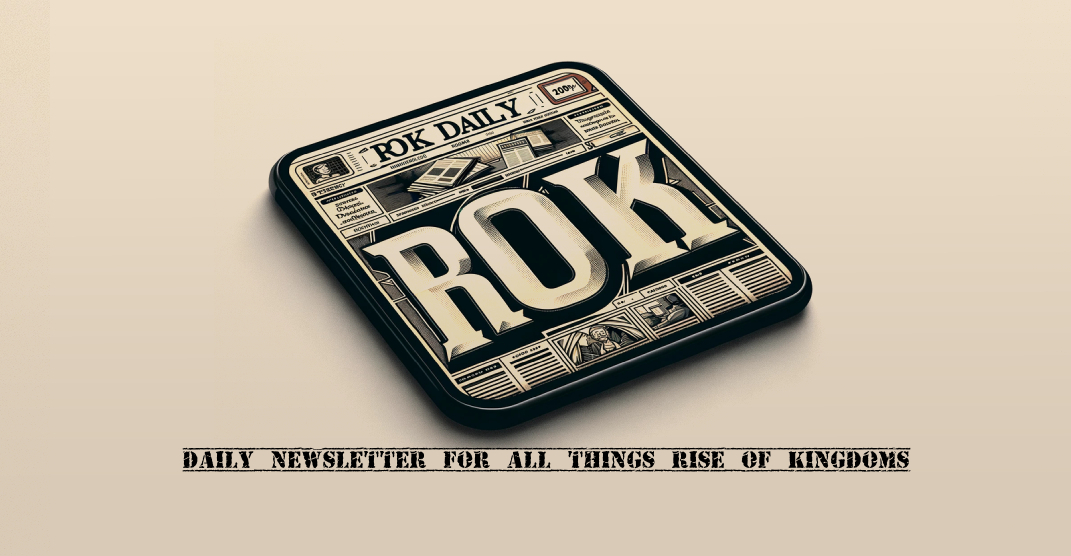 Welcome to RoK Daily