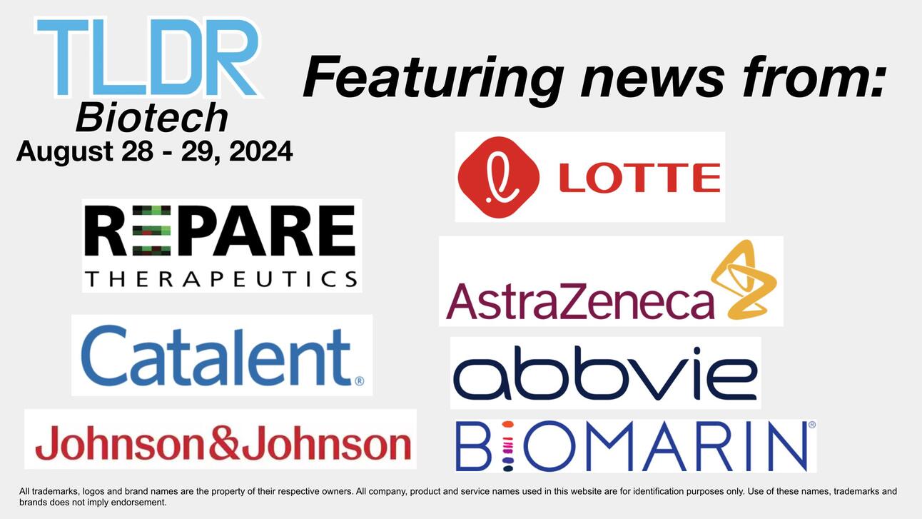 Biotech & Pharma Updates | August 28 - 29, 2024
