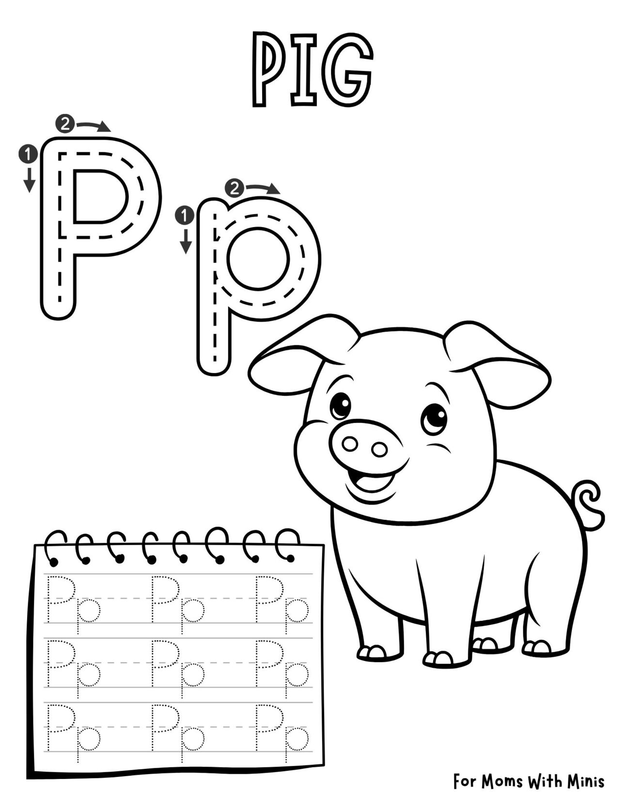 The Letter P is for Pig