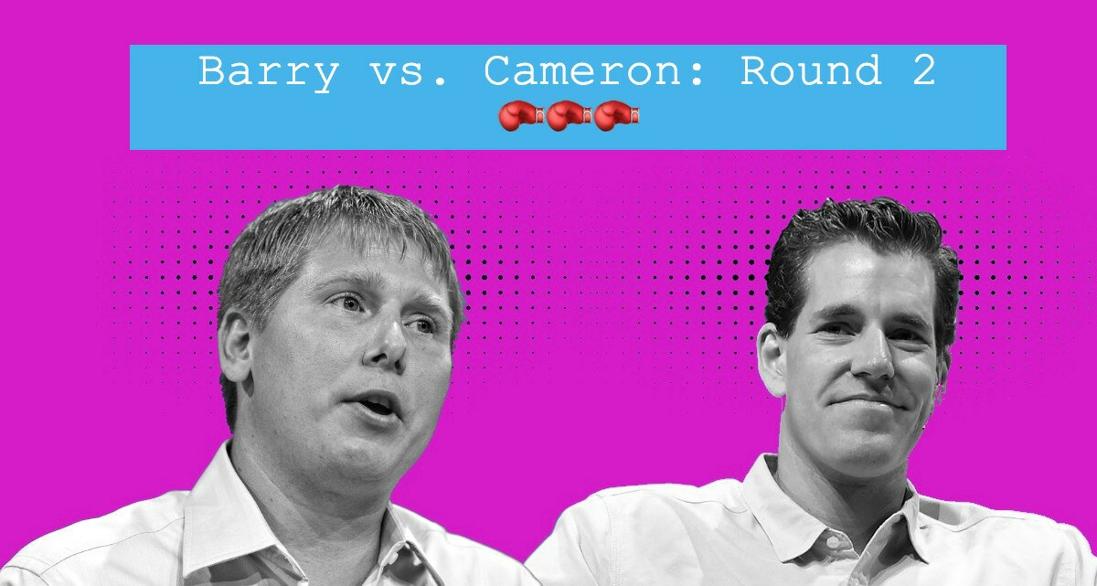 Barry vs. Cameron: Round 2 🥊