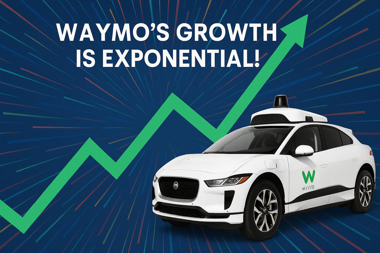 Waymo’s Growth Is Exponential!