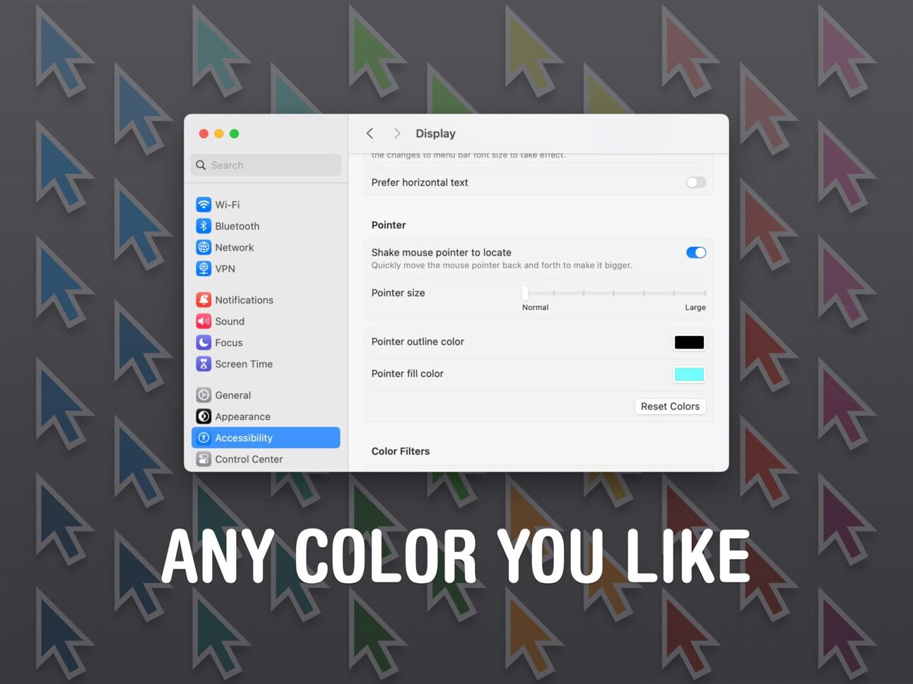 Tweak your Mac cursor
