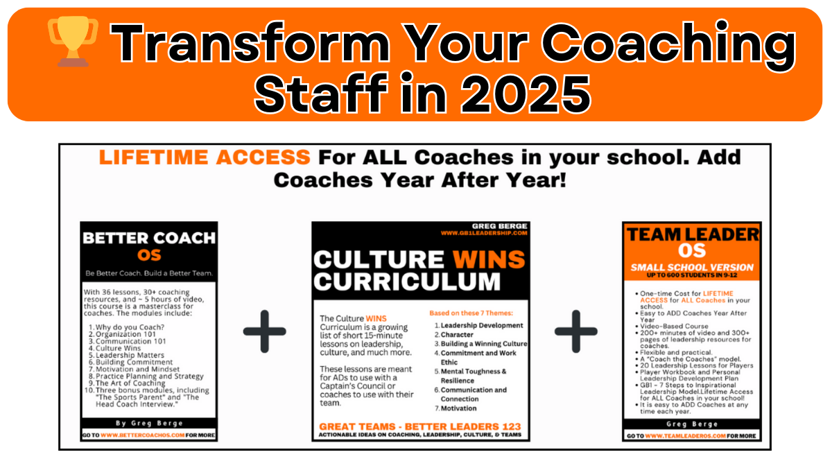 🏆 A Simple Way to Invest in Your Coaches This Year