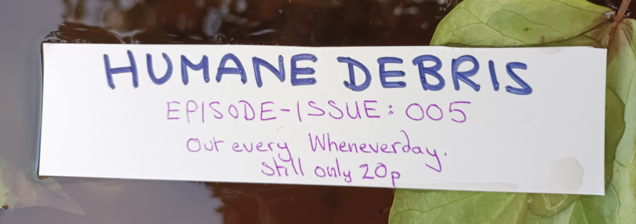 HUMANE DEBRIS 001: ESCAPE PODS AWAY!